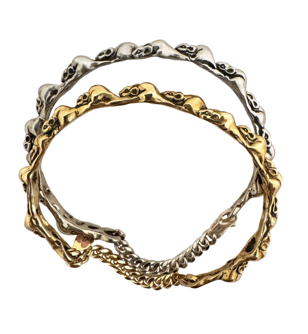 Rat Bracelet Silver Gold Sterling Mouse Rodent Jewelry - Etsy