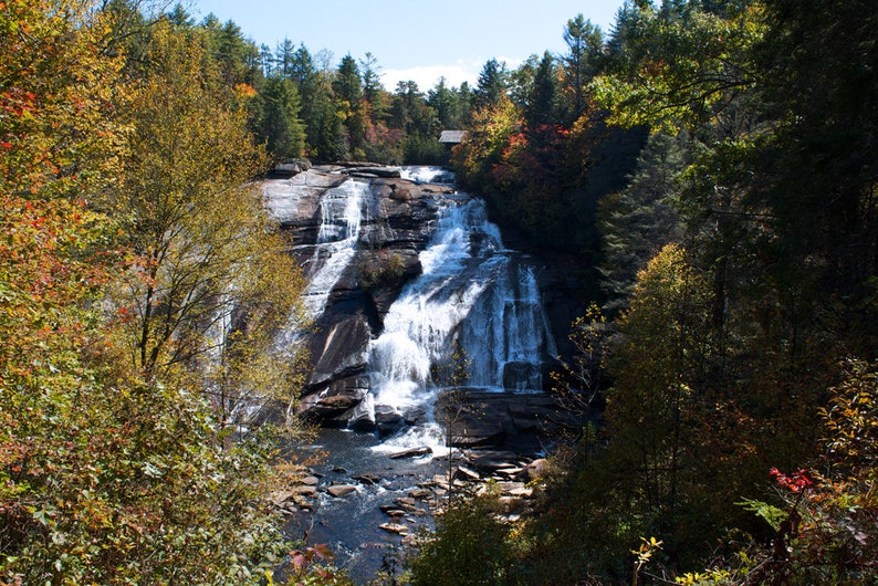 High Falls Dupont State Park North Carolina Photography - Etsy