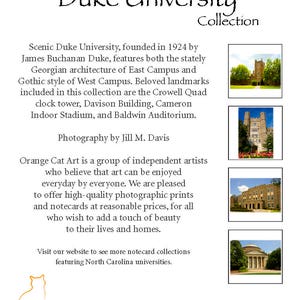 The Duke University Collection - Set of 4 Different Photos - Duke ...