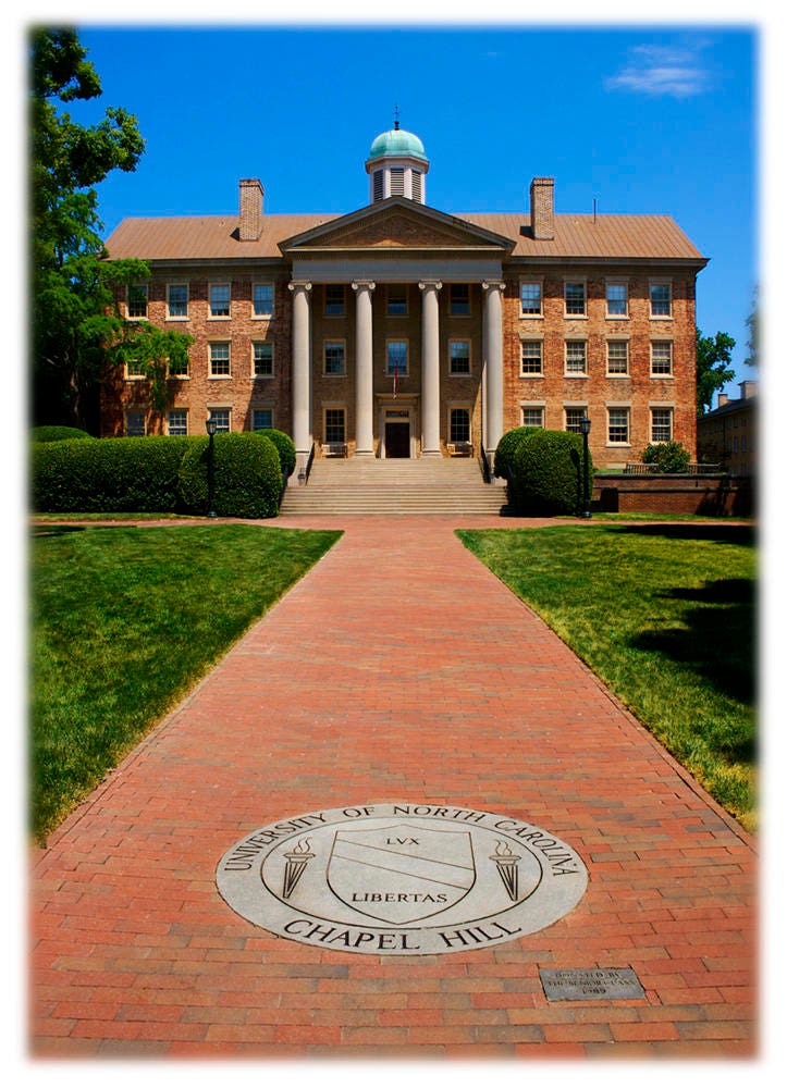Unc-chapel Hill South Building, North Carolina Photography UNC-CH ...