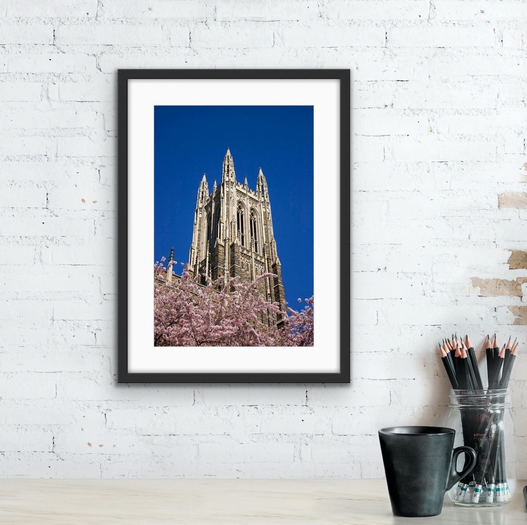 Duke University Duke Chapel in Spring - North Carolina Photography ...
