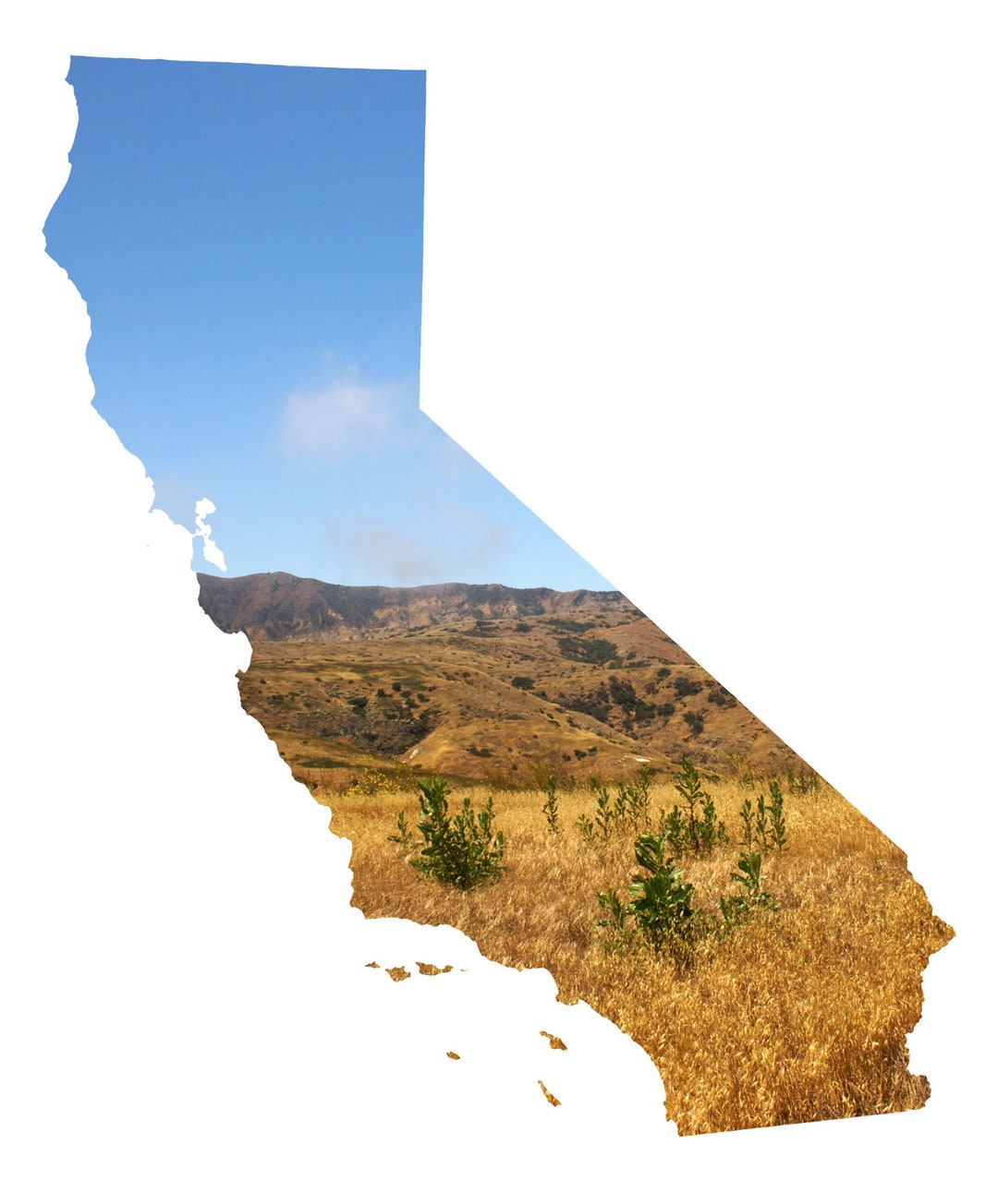 California Map Art - Scorpion Canyon - Channel Islands Photography Home ...