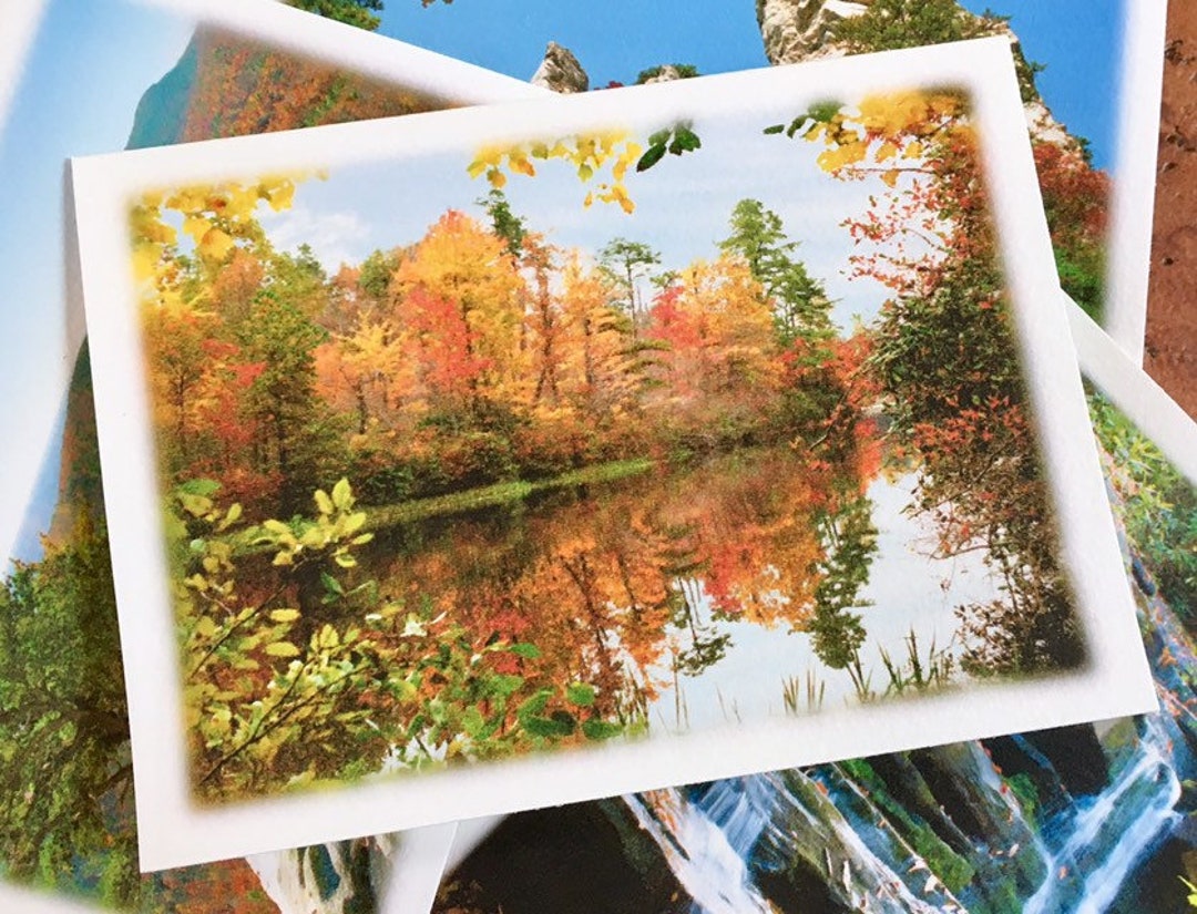 Hanging Rock Note Cards - Set of 4 Different Photos - North Carolina ...