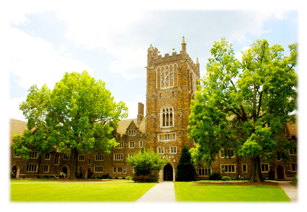 Duke University Crowell Clock Tower - North Carolina Photography ...