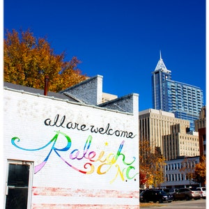 All Are Welcome, Raleigh NC - North Carolina Photography - Color or ...