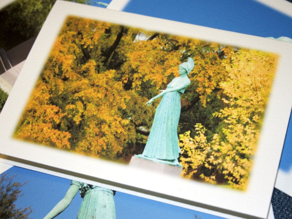 UNCG Minerva Photography Note Cards Set of 4 Different - Etsy