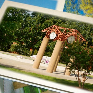 UNCG Clock Tower, North Carolina Photography - UNCG Home Decor Fine Art ...