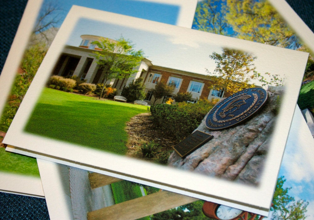 UNCG Photography Note Cards Set of 4 Campus Views University of North ...