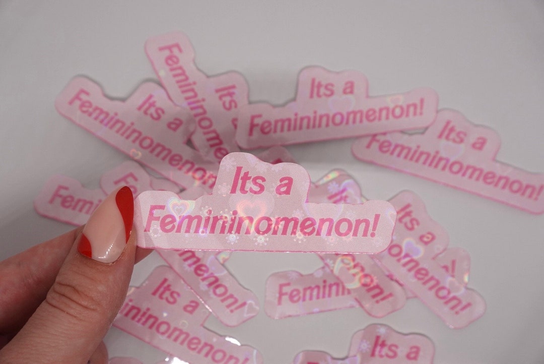 Its a Femininomenon Holographic Waterproof Sticker Chappell Roan ...