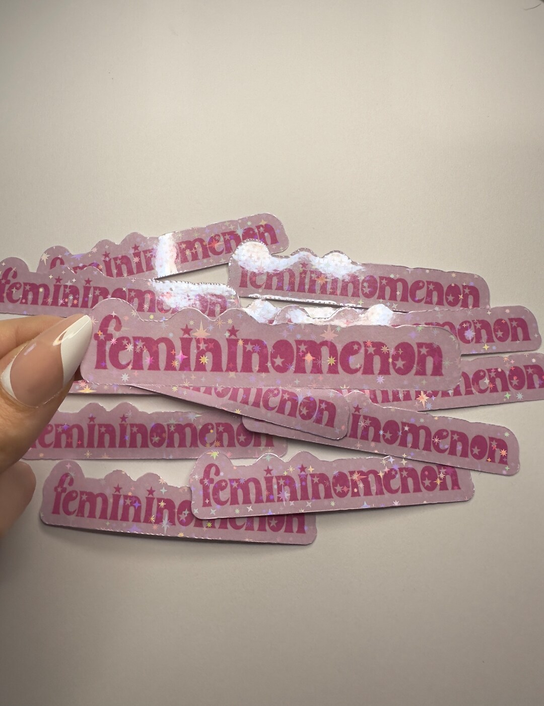 Femininomenon Y2K Holographic Waterproof Sticker Chappell Roan Stickers ...