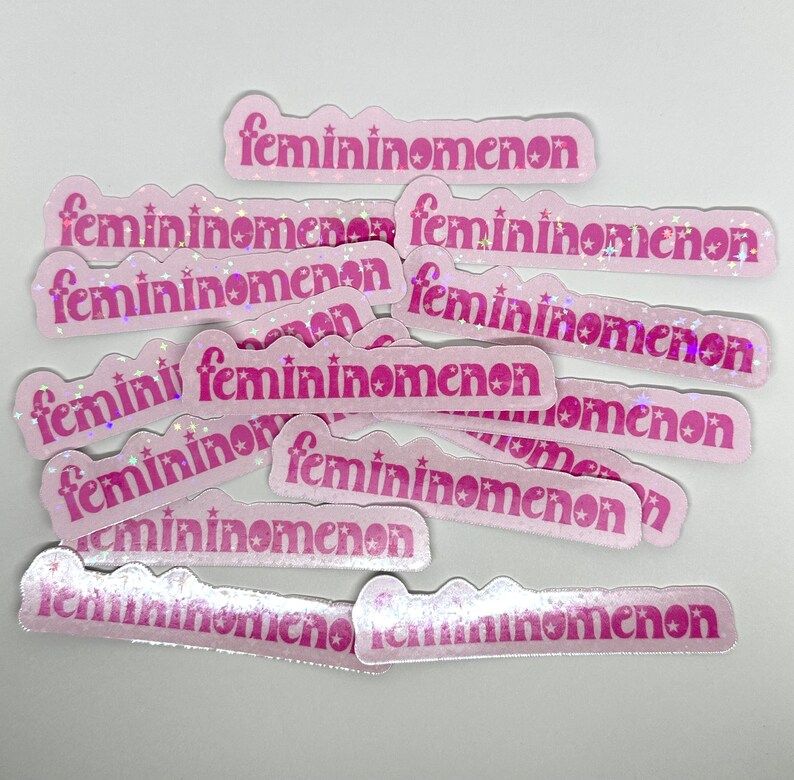 Femininomenon Y2K Holographic Waterproof Sticker Chappell Roan Stickers ...