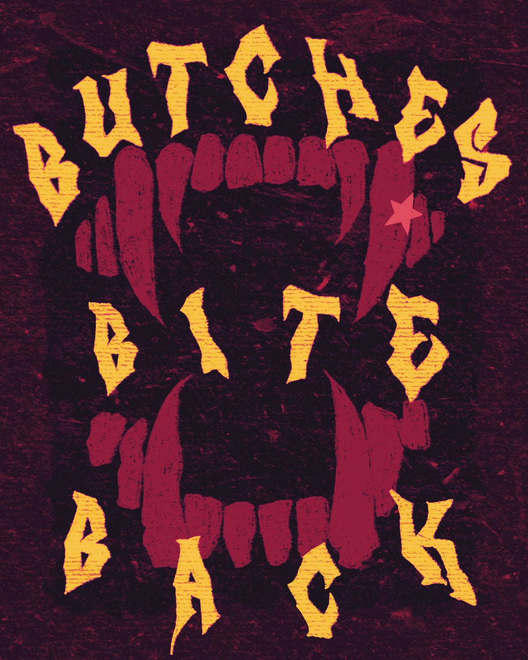 BUTCHES BITE BACK Print - Etsy