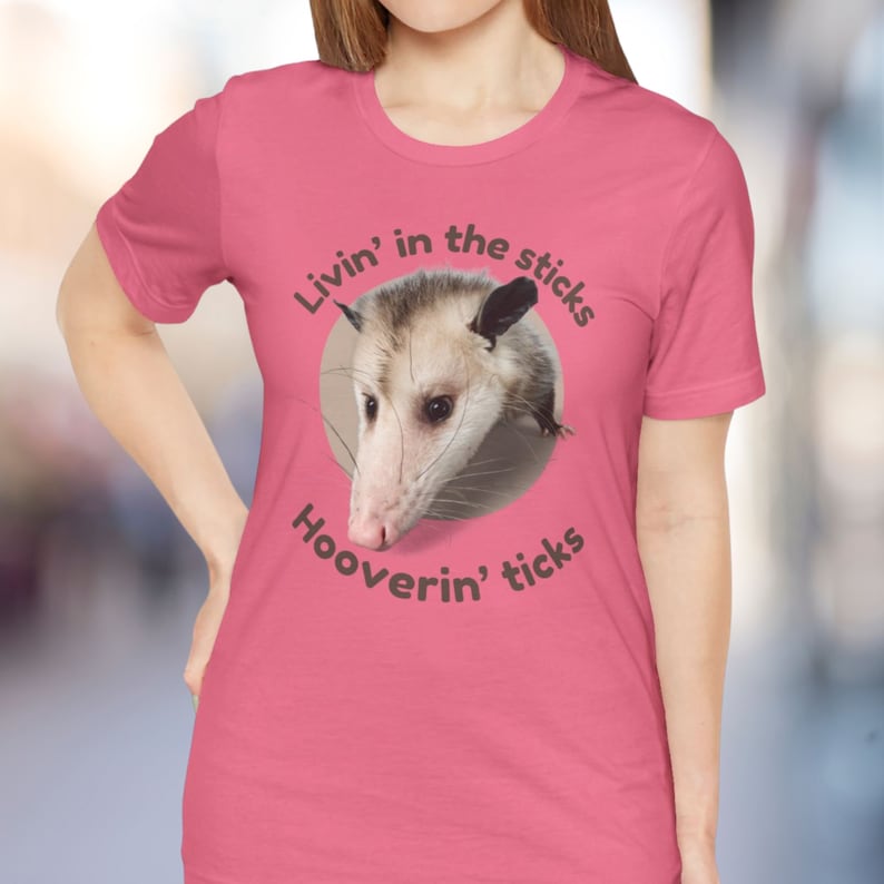 Funny Possum Tshirt Cute Opossum Humor Tee Shirt Gift for Animal and ...