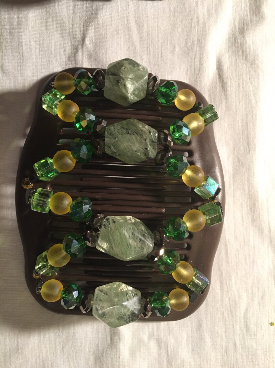 Decorative Double Hair Comb - Etsy