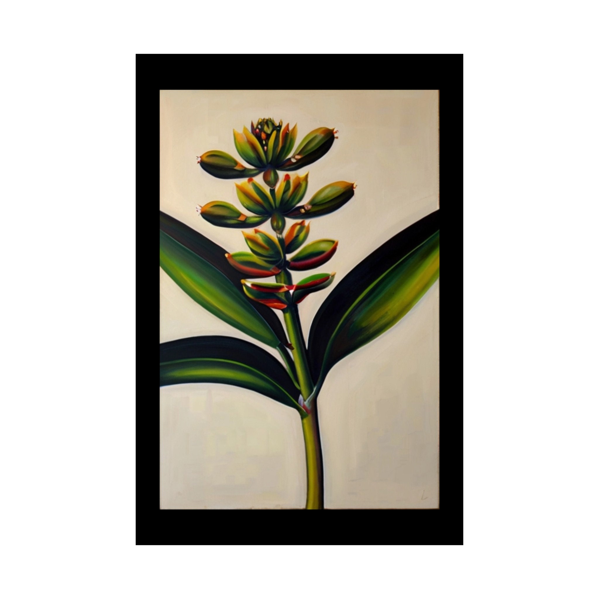 Hand-painted Nature Art, Vintage Botanical Plant Painting, Antique ...