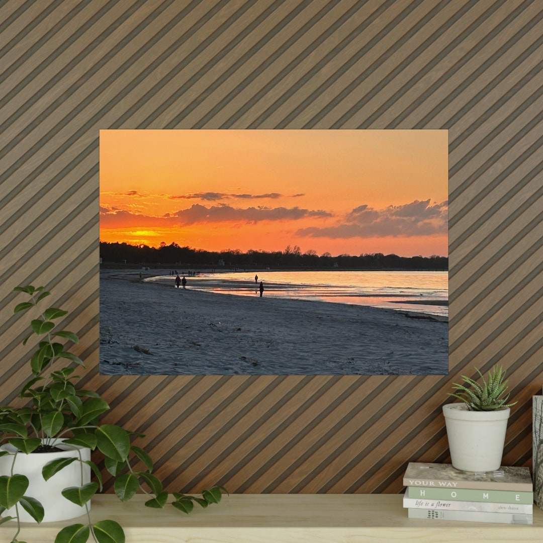 Baltic Sea Sunset Poster High Quality Print on Matte Paper Various ...