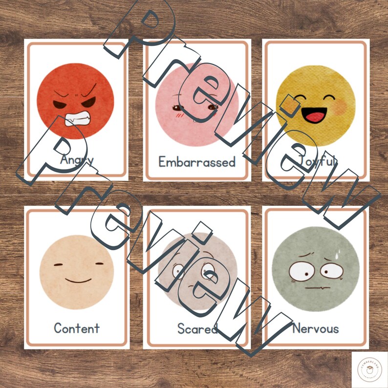 Feelings Flashcards for Kids | Emotional Literacy | Social-emotional ...