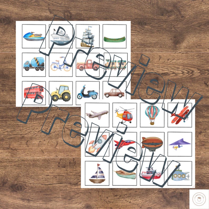 Transportation Sorting Activity | Air, Land & Water Classification ...