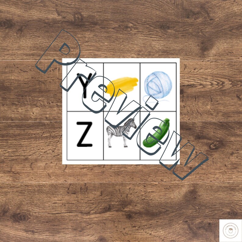 Beginning Sound Matching Cards | Alphabet Letter Recognition & Phonemic ...