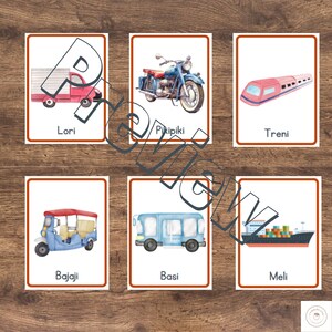 Swahili Transportation Flashcards | Learn Kiswahili | Swahili ...