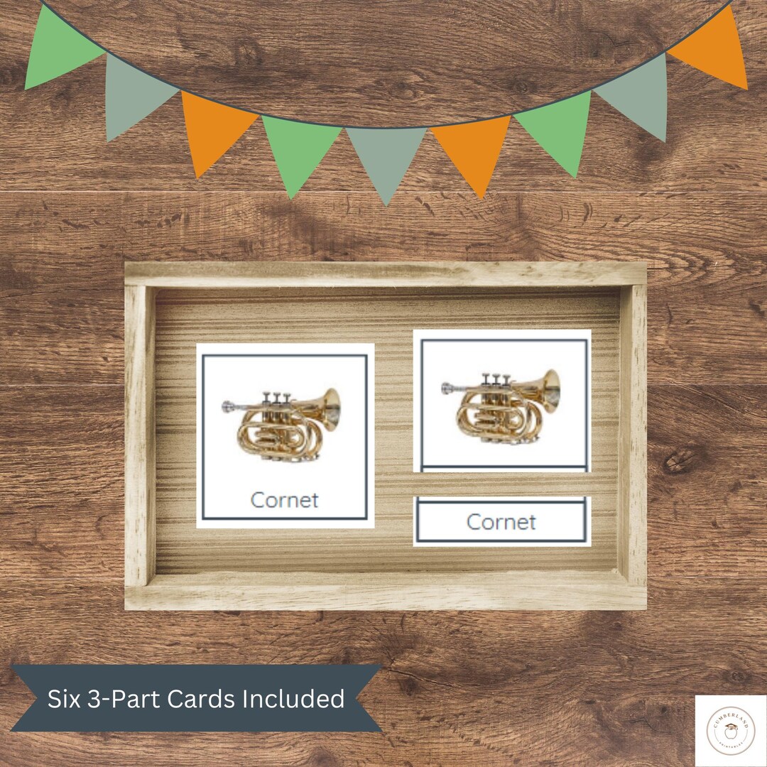 Brass Instrument Family: Montessori 3-part Cards (digital Download) - Etsy