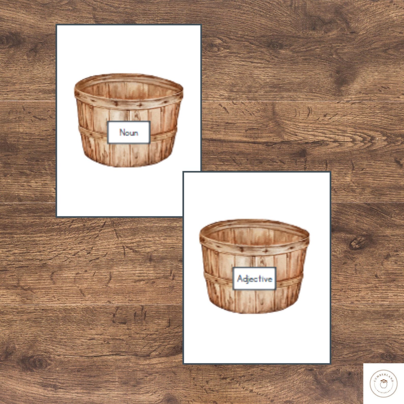 Autumn Parts of Speech Sort Practice Identifying Verbs, Nouns, and ...