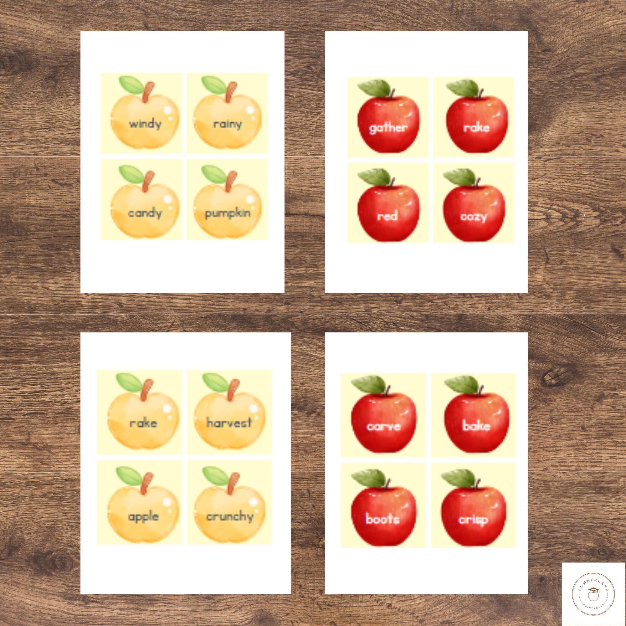 Autumn Parts of Speech Sort Practice Identifying Verbs, Nouns, and ...