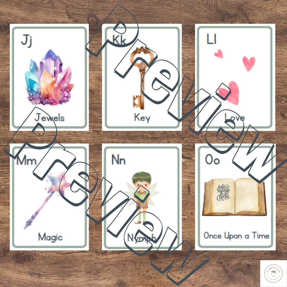 Fairytale ABC Flashcards | Alphabet Cards for Kids | Phonics & Letter ...