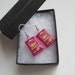 Handmade Miniature Prawn Cocktail Crisp Crisps Packet Dangle Earrings ...