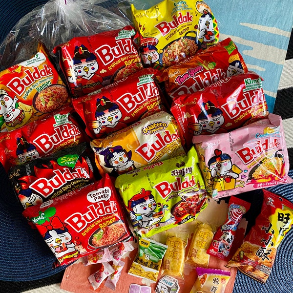 Noodles and Snack Box - Etsy