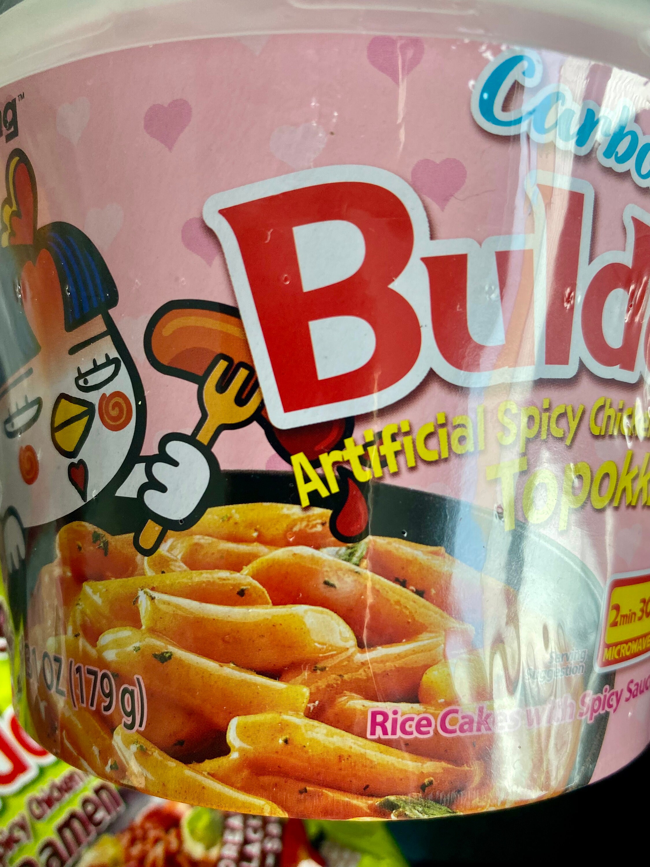 Buldak Spicy Noodles Fan Ramen Gift Bag Ramen, Topikko Korean Rice ...