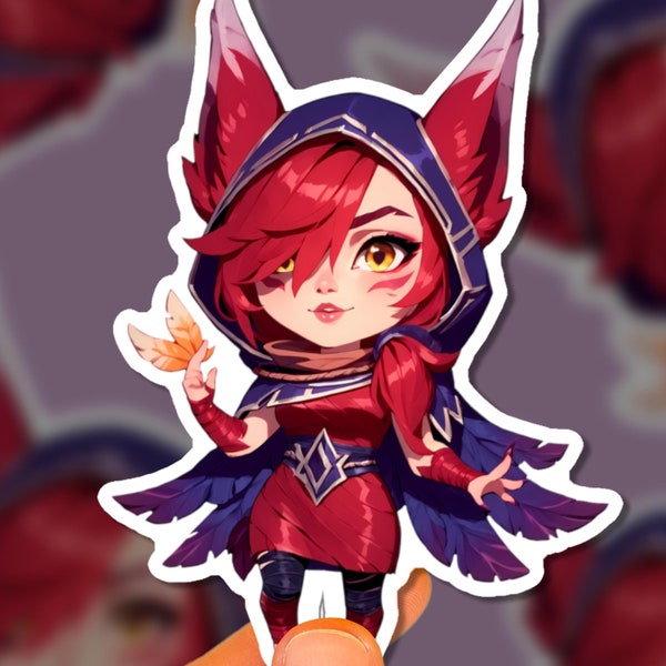 Lulu League of Legends Sticker for Lol Fan Support Main Lulu Vinyl ...