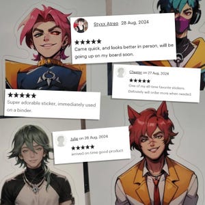 Jayce Arcane Sticker, 3" Vinyl Sticker, Lol-gift, Lol Fanart, Stickers ...