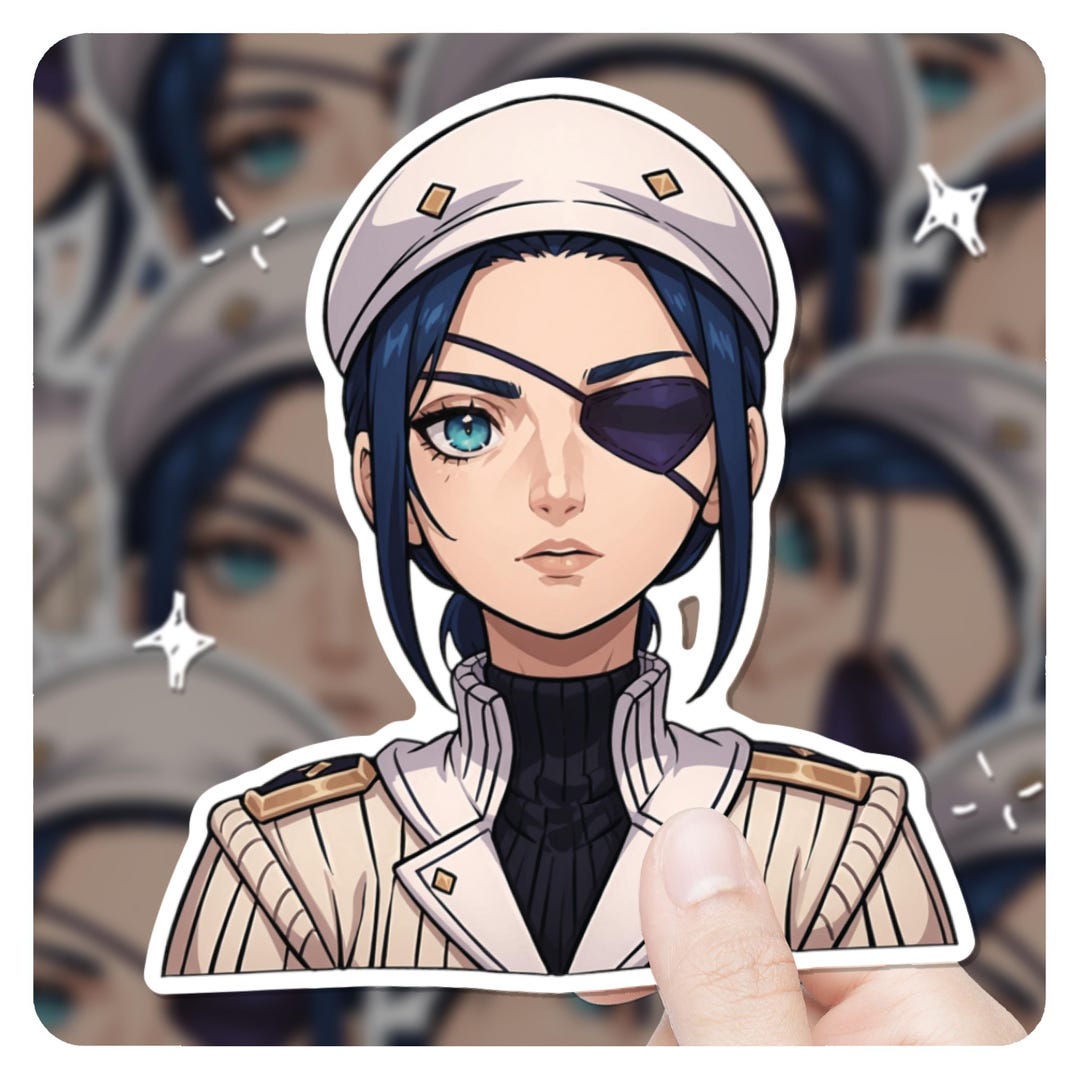 Arcane Caitlyn Sticker, 3" Vinyl Sticker, Lol-gift, Lol Fanart ...