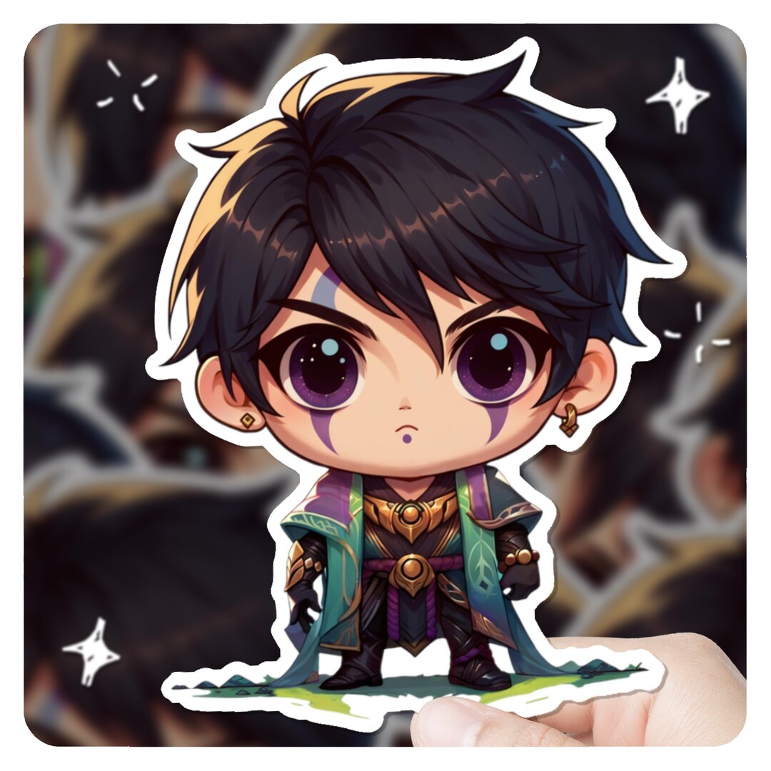 Aphelios Lol Sticker 3 Decal League of Legends Heartsteel Aphelios, PC ...