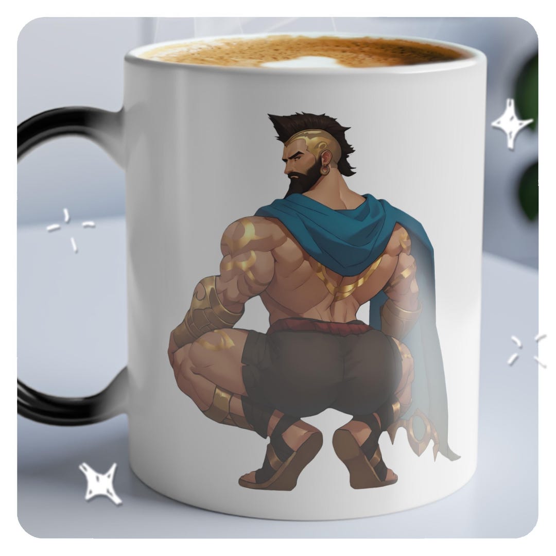 Custom LEAGUE OF LEGENDS Magic Mug Pantheon Heat Sensitive Color ...