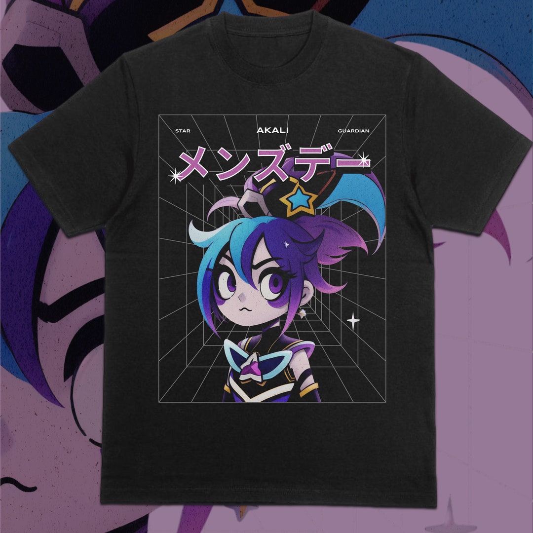 Star Guardian Akali, League of Legends Shirt, Gaming Shirt, Akali ...