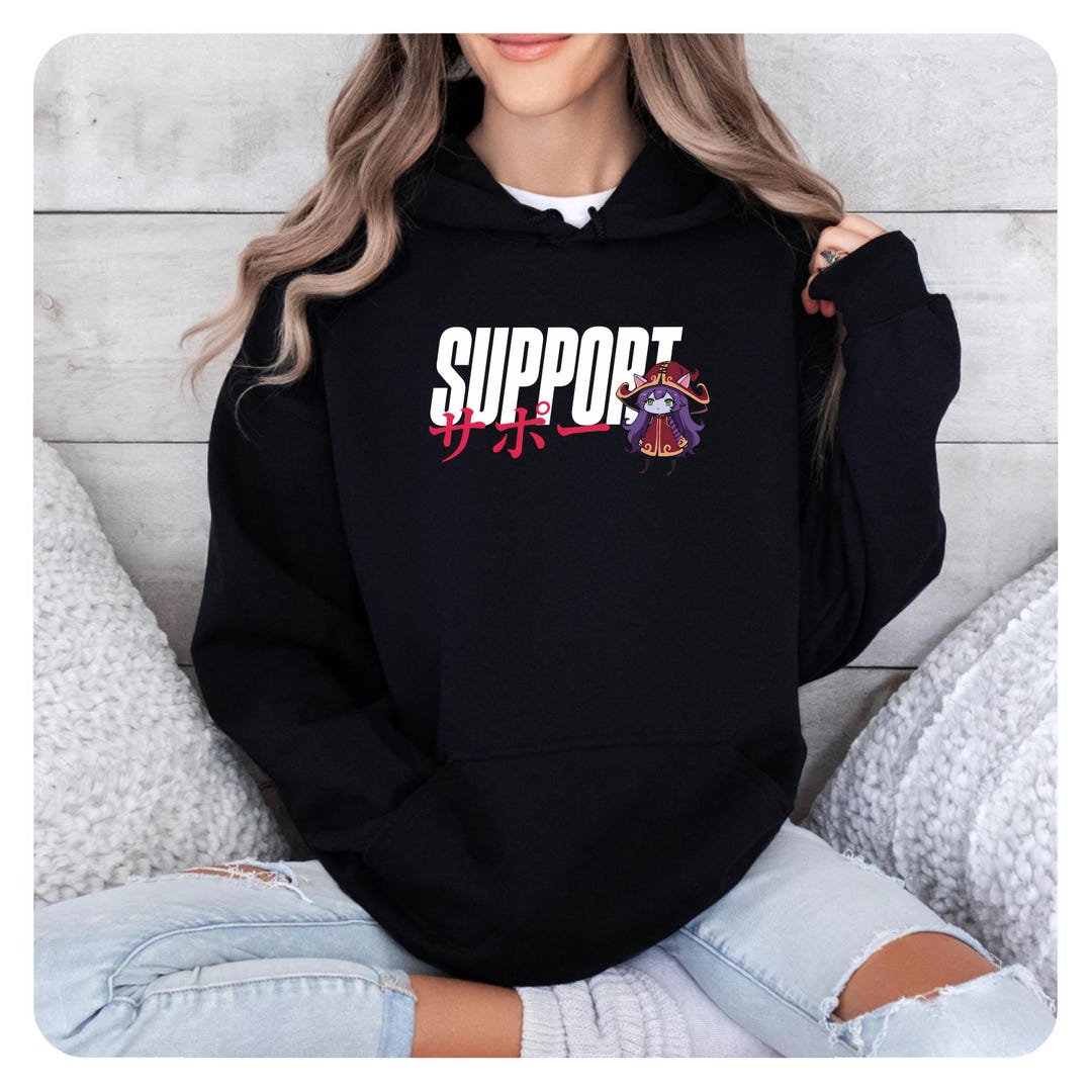Support League of Legends Hoodie Japanese Style Gaming Sweatshirt ...