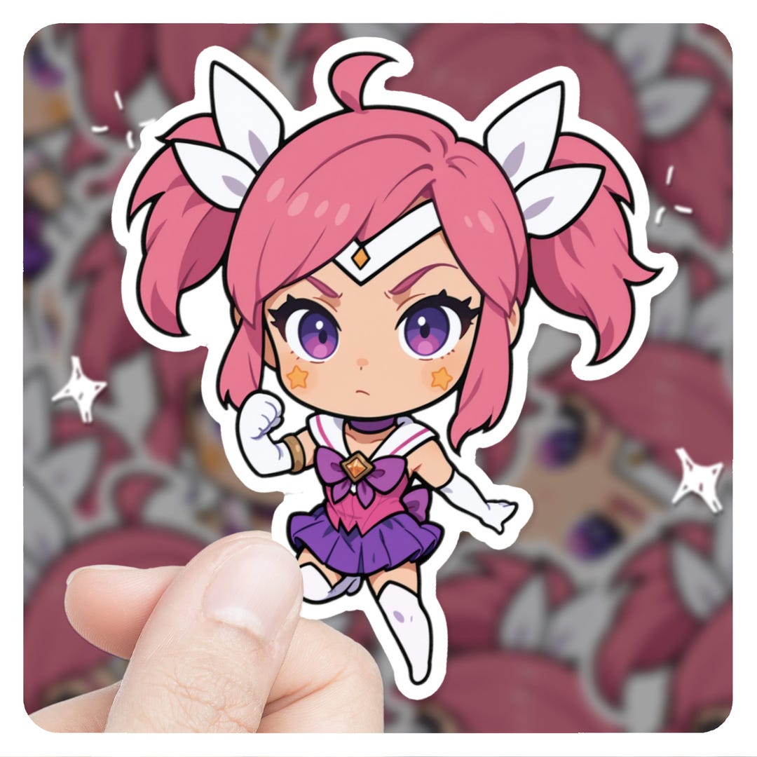 League of Legends Lux 3" Vinyl Sticker, Lol Sticker, Arcane League of ...