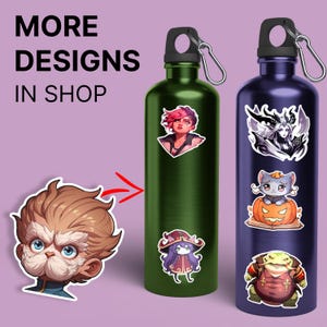 Arcane Heimerdinger Sticker, 3" Vinyl Sticker, Lol-gift, Lol Fanart ...