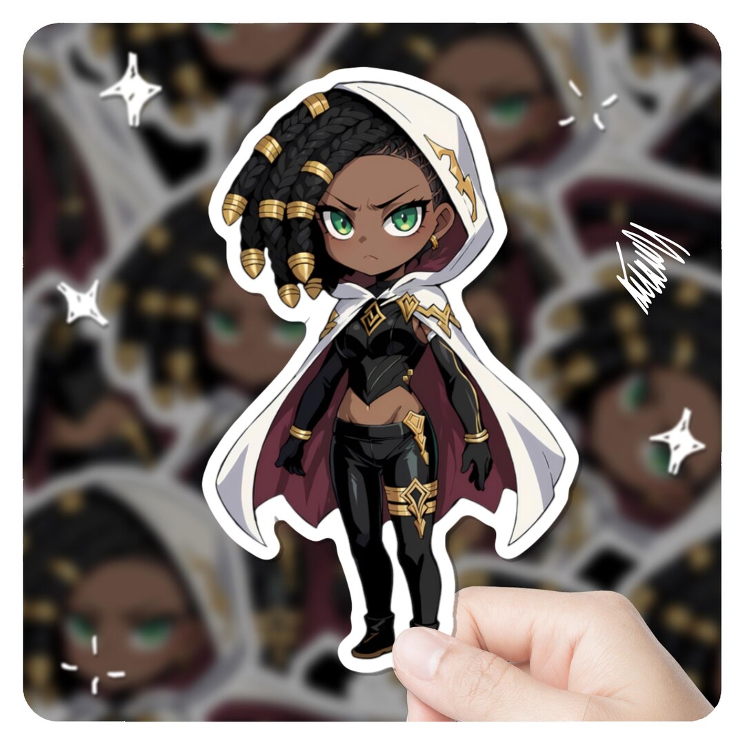 League of Legends Stickers Senna ADC 3" Lol Gift 3" Vinyl Sticker, Lol ...