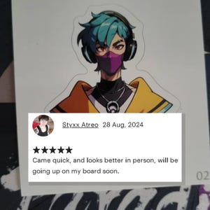 Kai'sa 3" Vinyl Sticker, League of Legends Kaisa Lol Decal League of ...