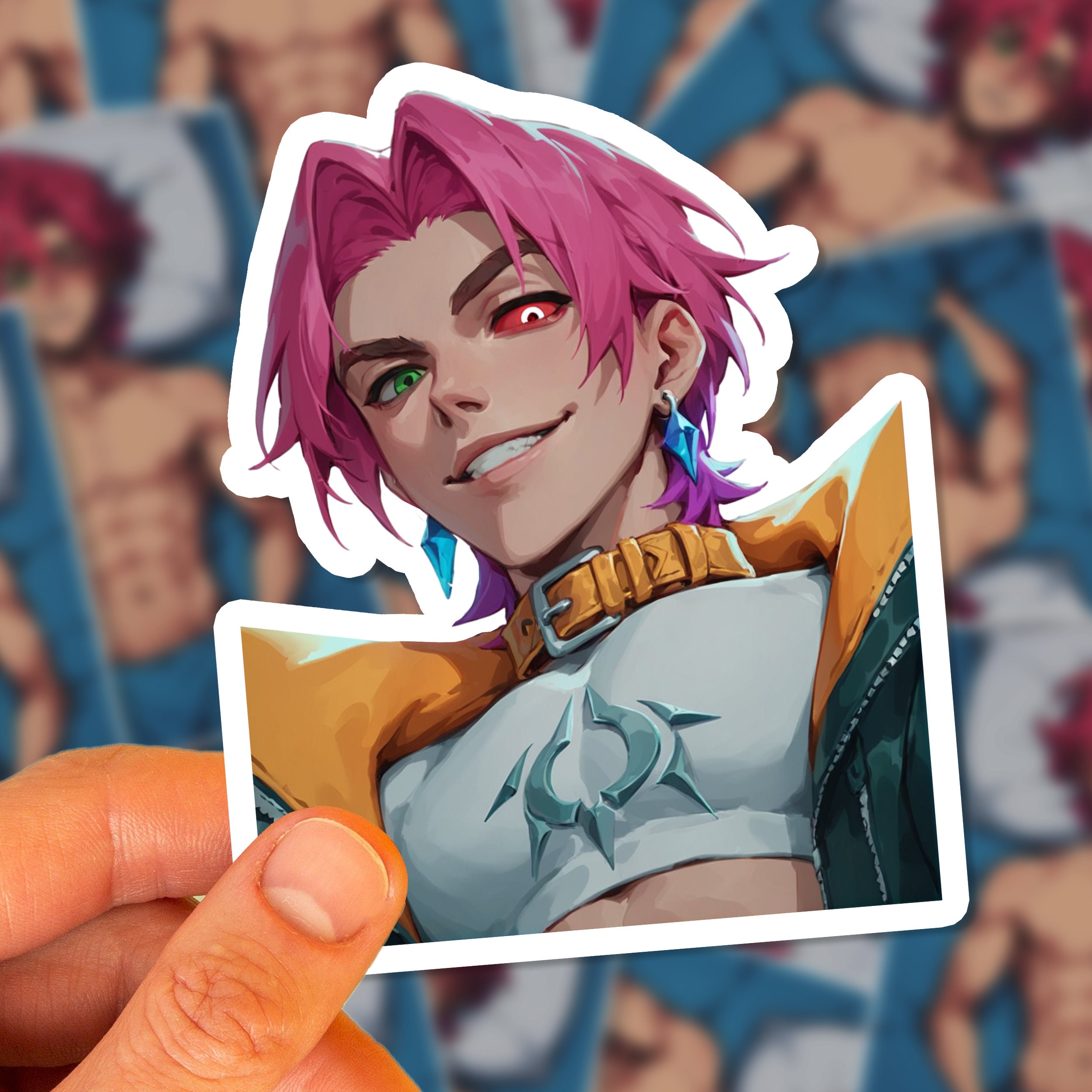 Heartsteel Kayn Sticker 3 Vinyl Sticker Kayn League of Legends Kayn ...