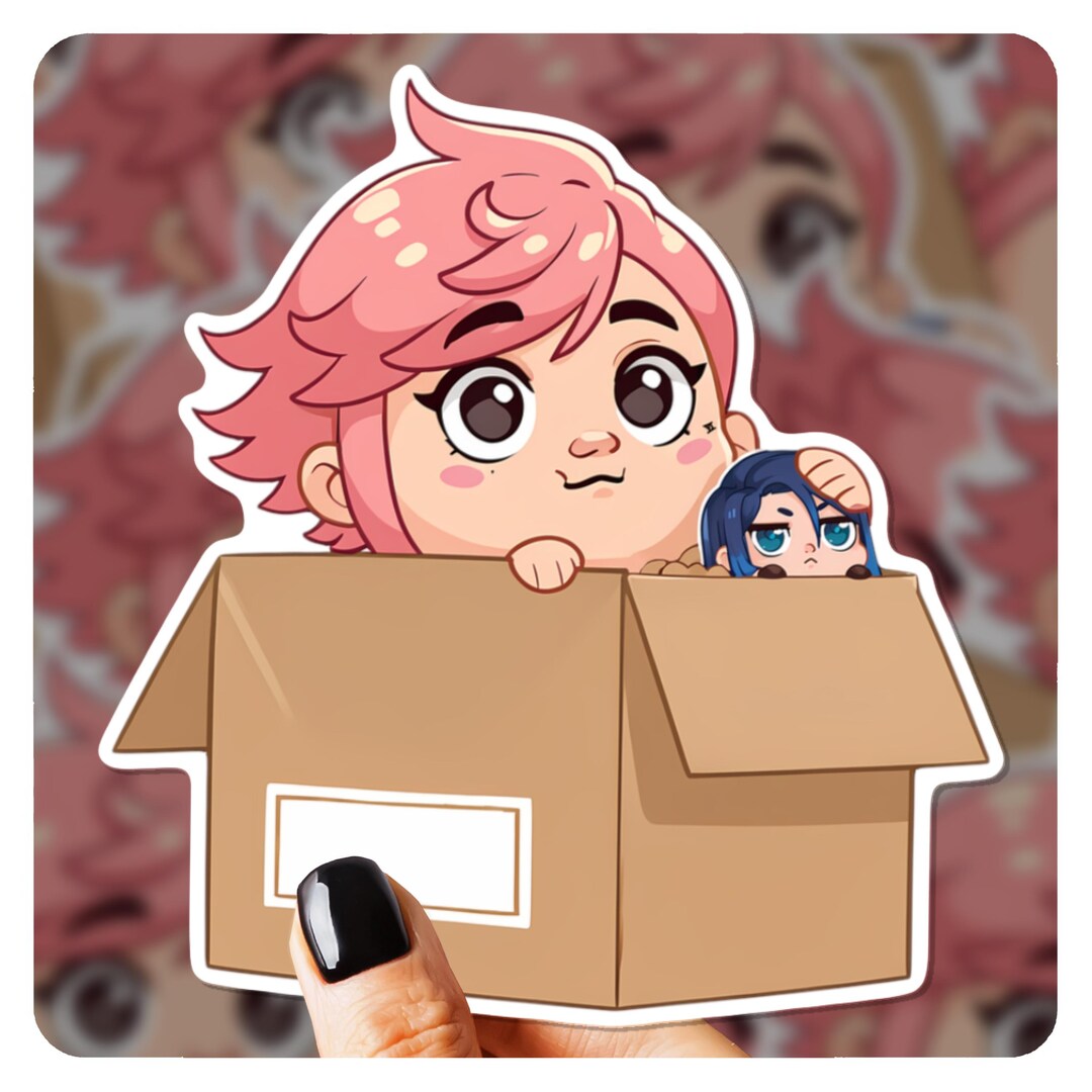 Arcane Vi & Caitlyn Chibi Cute Kawaii Sticker League of Legends ...