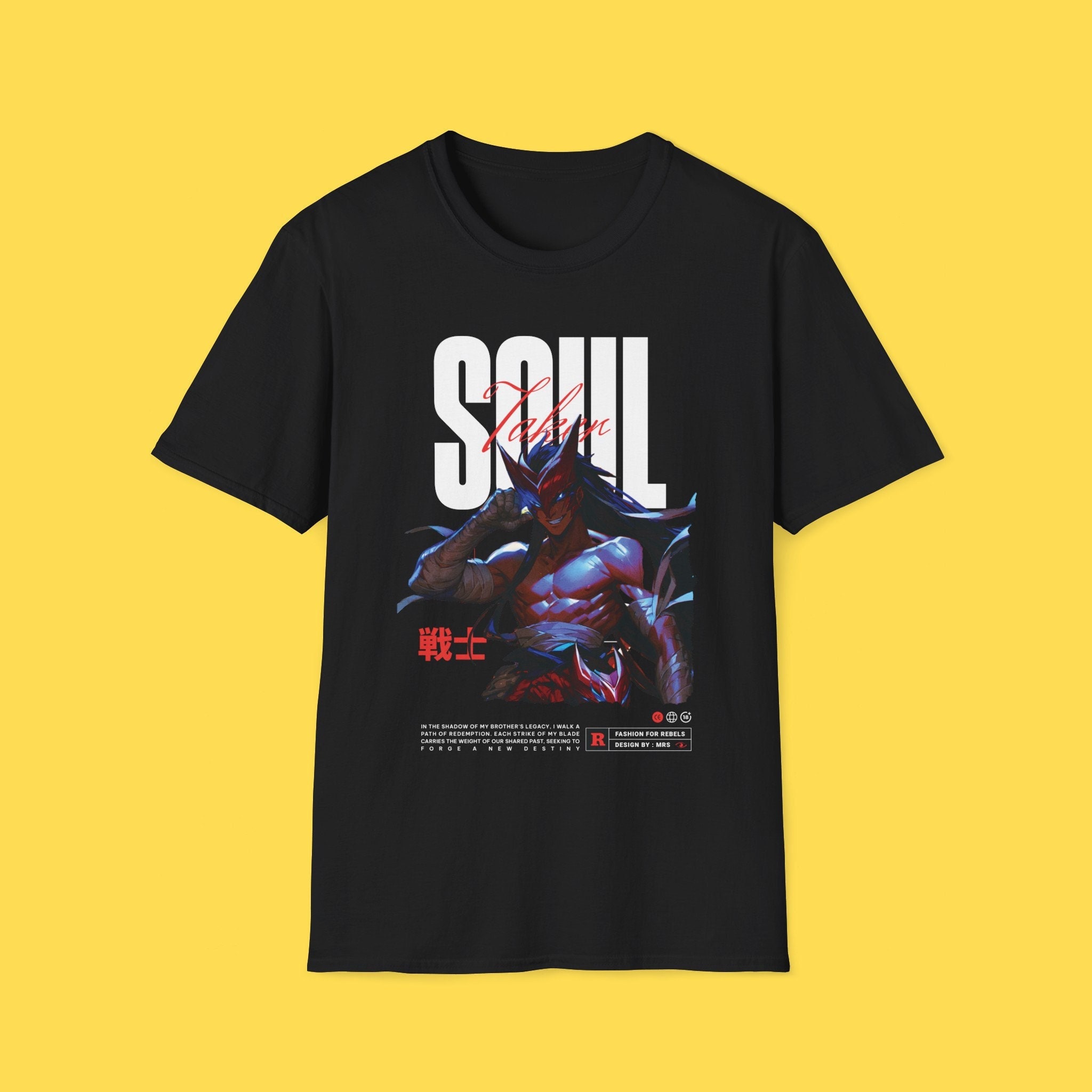 League of Legends Shirt Yone Fanart Shirt - Etsy