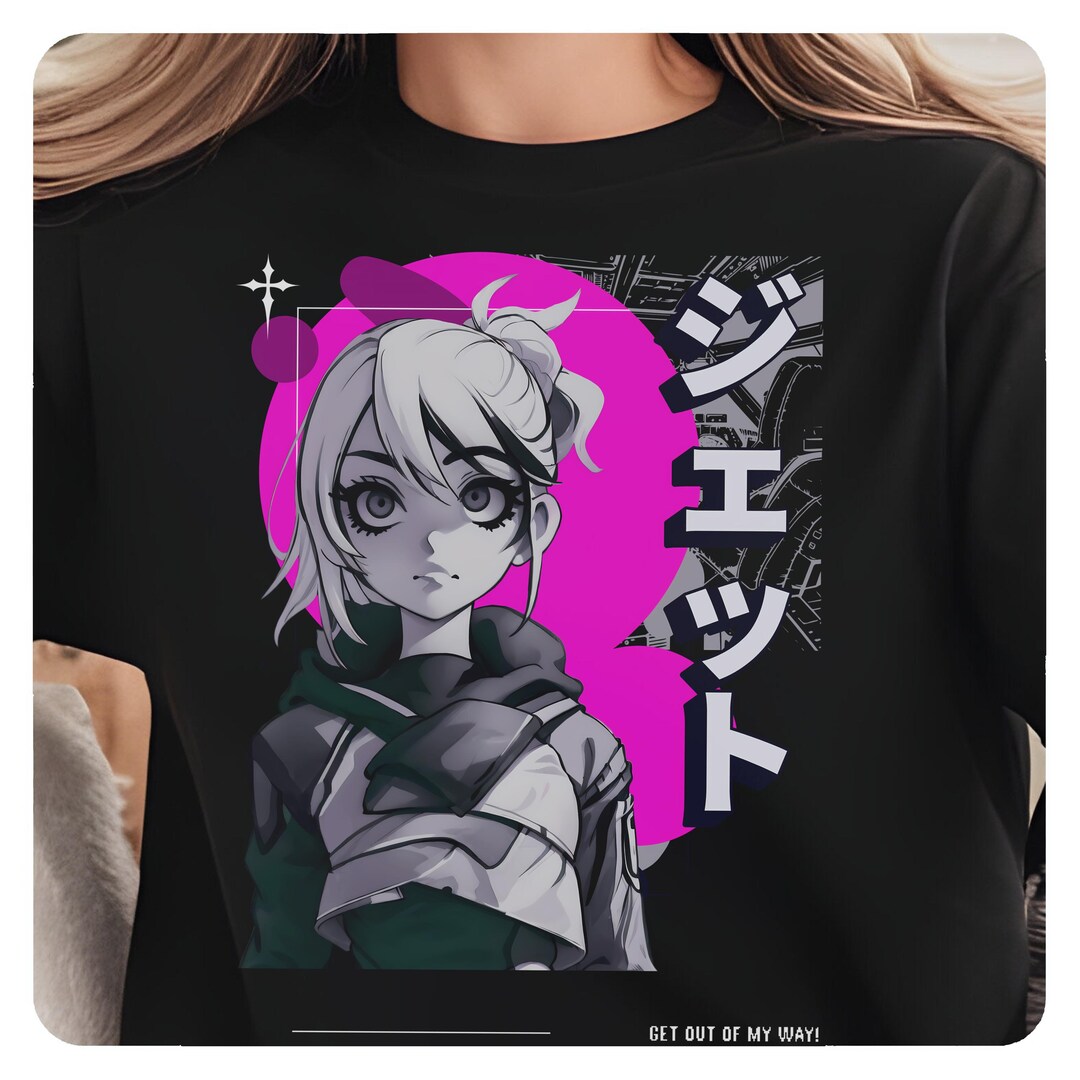 Valorant Jett, Japanese Style, Pastel, Valorant Shirt, Anime-inspired ...