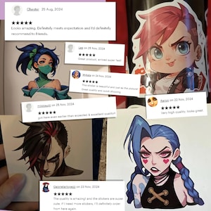 League of Legends Briar 3" Vinyl Sticker, Lol Sticker, Arcane League of ...