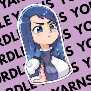 Arcane Caitlyn Sticker Chibi Cute Kawaii League of Legends Cait Sticker ...