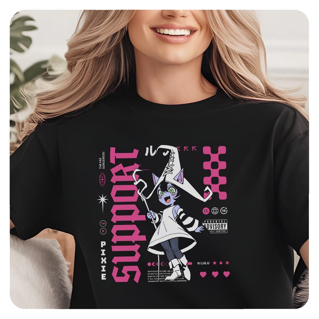 League of Legends Lulu T-shirt, Support Fanart Tee, Gamer Gift, LOL ...