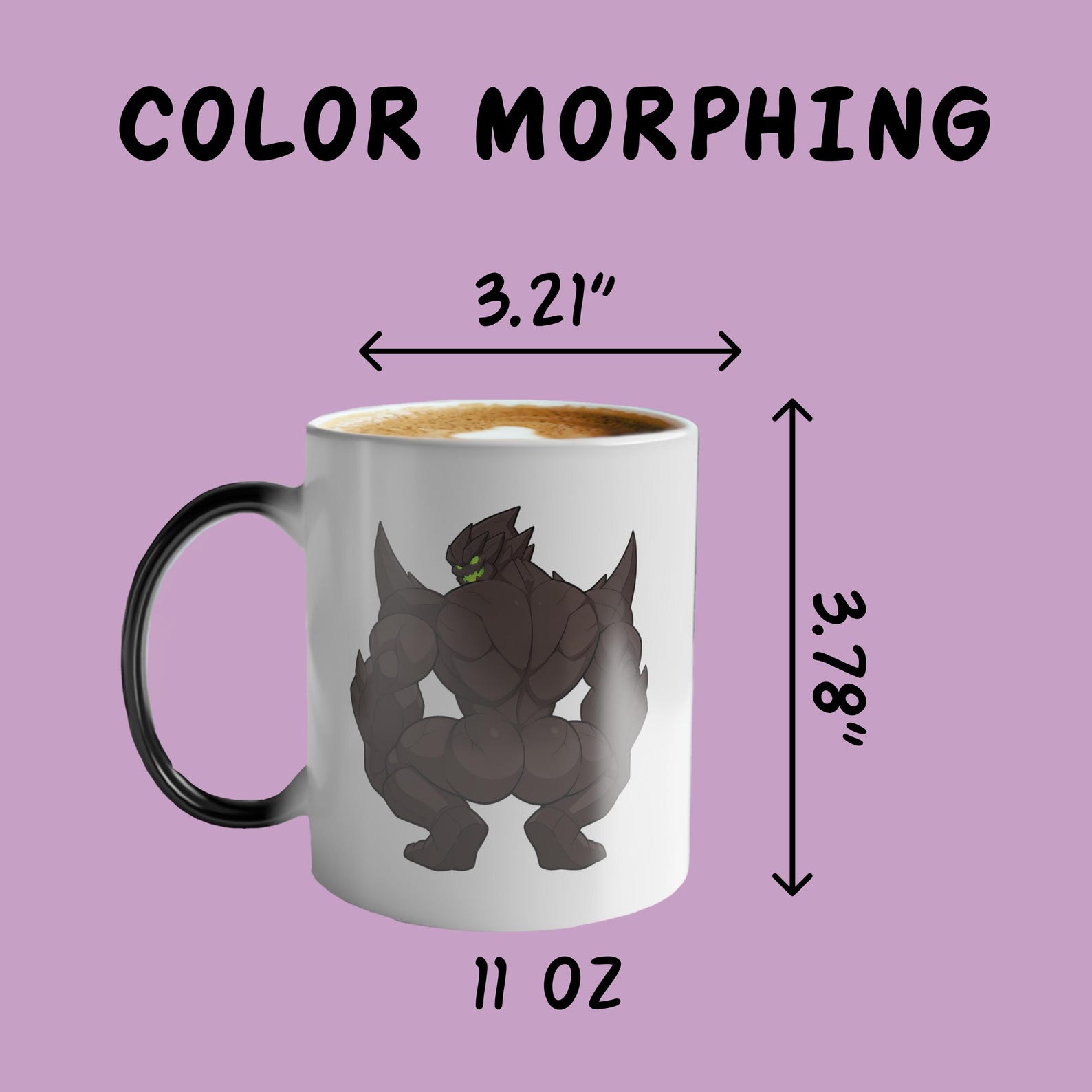 Malphite League of Legends Mug (magic Mug) Cheeky - Heat Sensitive ...